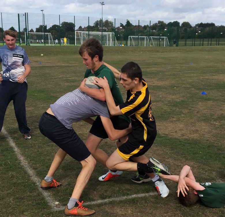 The Castle School - Rugby at The Castle